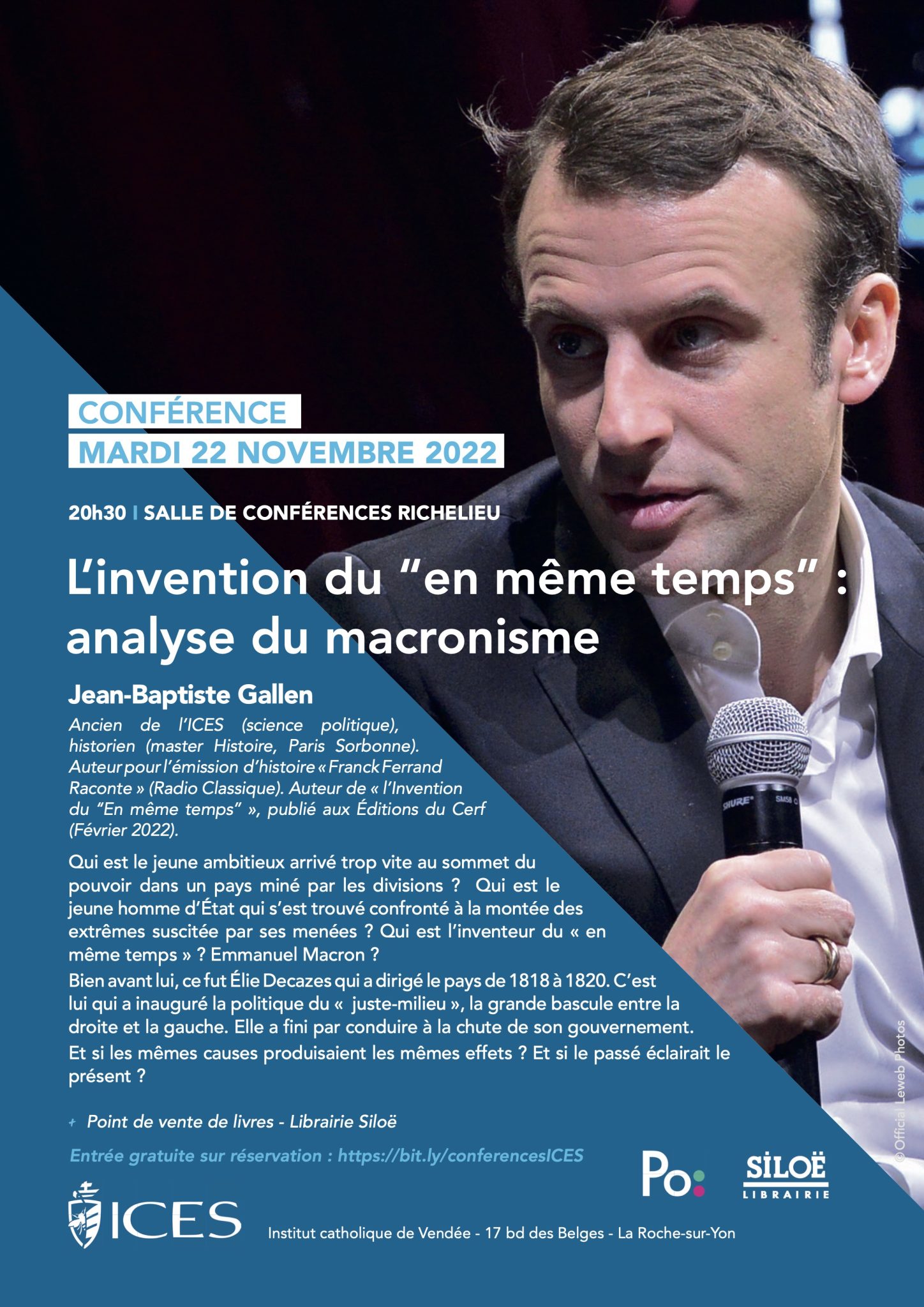 Conférence “L’invention du en même temps : analyse historique du ...